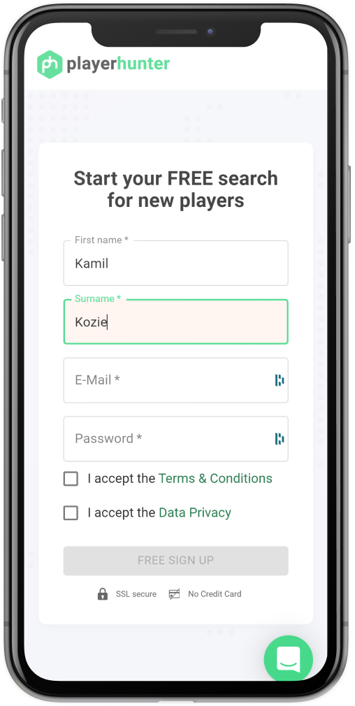 Playerhunter - Digital Transfer Matching Platform